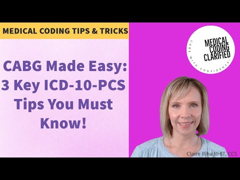 ICD 10 PCS Coding CABG Made Simple