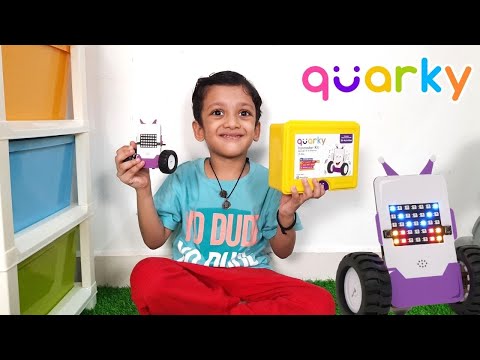 Kuku and Cucudu Unboxing Quarky | Best AI and Robotics Kit for kids | AI robot for kid