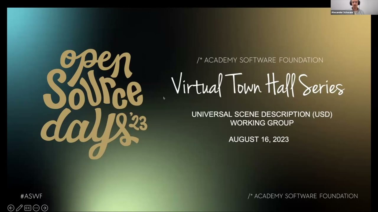 USD Working Group 2023 Virtual Town Hall