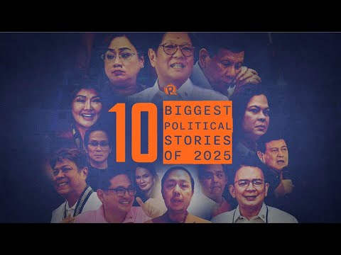 10 biggest political stories that defined the Philippines in 2025