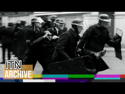 Battle of the Bogside Rare Footage | First Major Clash of the Troubles Captured Up Close (1969)