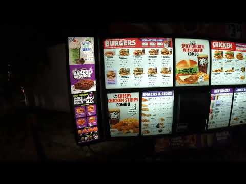 Jack in the Box Drive Thru Order, Grape Powerade & Coffee, 100 Braddie Dr, Del Rio, Texas, NGH20025