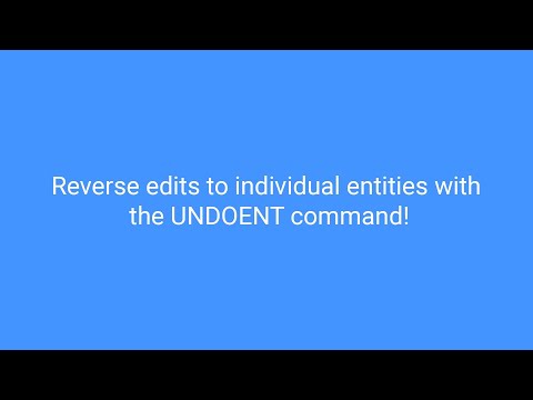 Using the UNDO command on specific entities in BricsCAD!