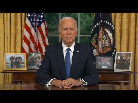 Watch full speech: Biden addresses decision to exit 2024 race
