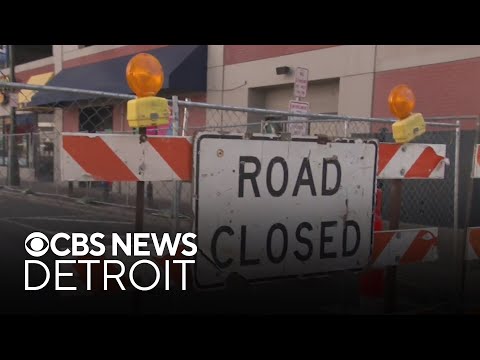 Construction starts on Detroit Greektown streetscape projects
