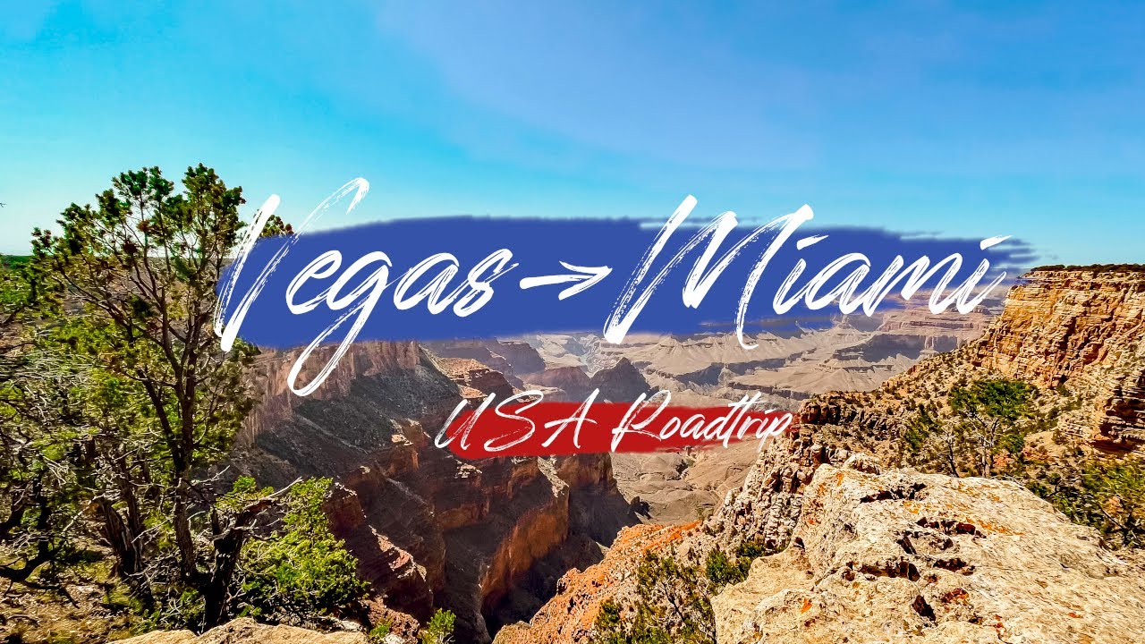 Vegas to Miami | USA Roadtrip | 2021 | 4K