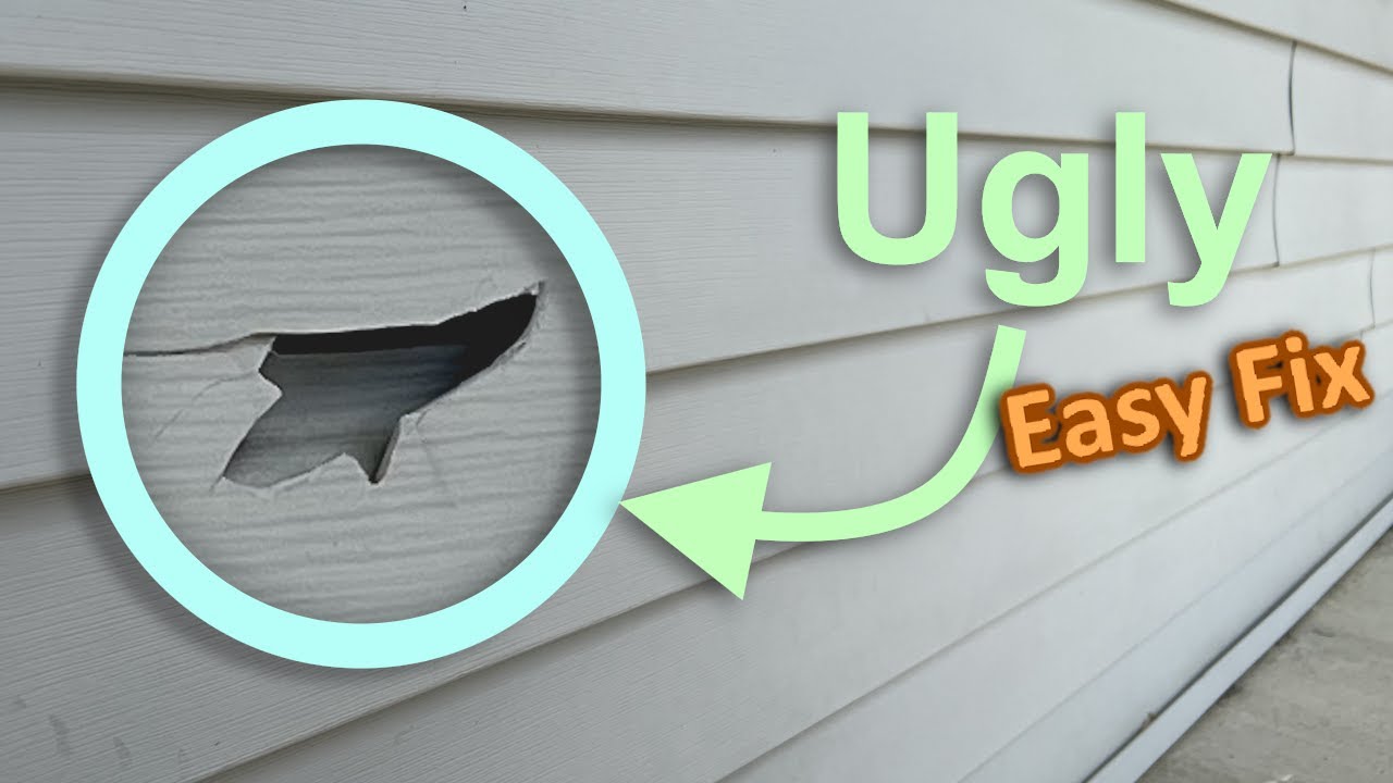 Surprising Method to Fix Siding Cracks Fast