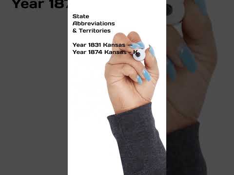 State Abbreviations - Kansas
