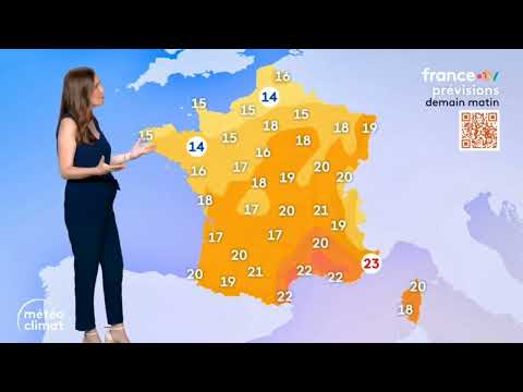 Weather forecast France for Monday, June 23, 2025