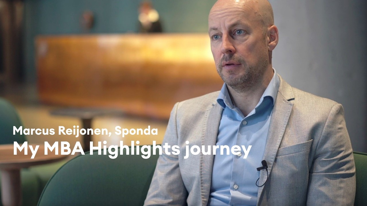 My MBA Highlights journey - Marcus Reijonen