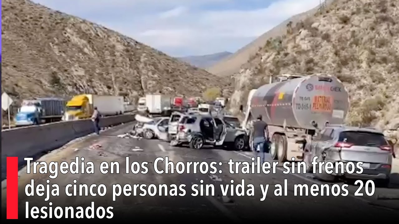 Tragedia en los Chorros: trailer sin frenos deja cinco personas sin vida y al menos 20 lesionados
