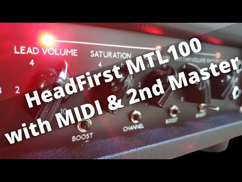 2022 Headfirst Wizard MTL 100 Clone Built by Jason Tong | Reverb