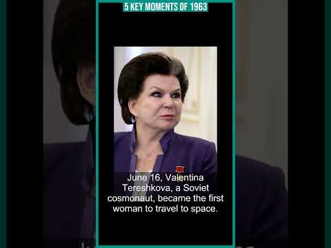 5 Key Moments of #1963 - #yearinreview #timeline #equality #nuclear