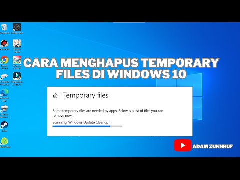 Tutorial Cara Menghapus File Temporary di Windows 10!! Cepat dan Mudah !!