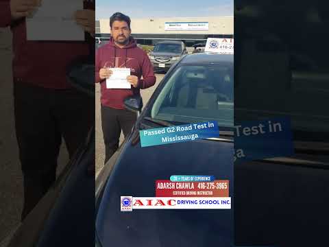 From Novice to Navigator: Watch Our Student Conquer the G2 Road Test in Mississauga!