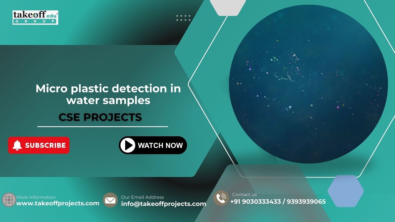 Microplastic Detection in Water Samples using AI & Image Processing  Final Year Project