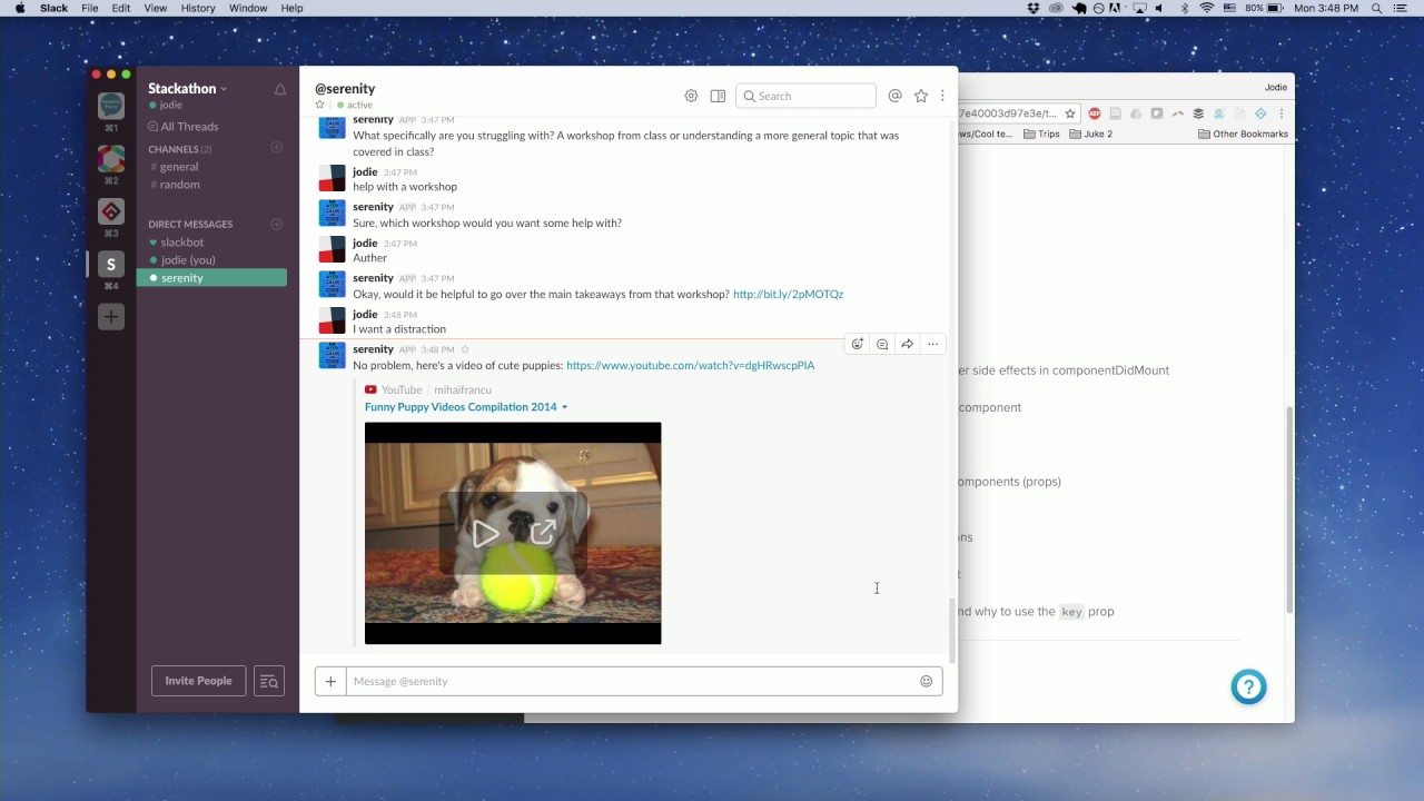 Stackathon Presentation: Serenity