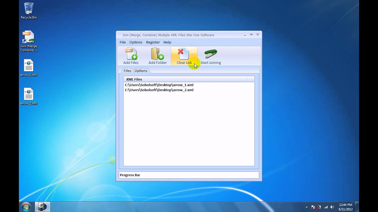 How To Use Join (Merge, Combine) Multiple XML Files Into One Software