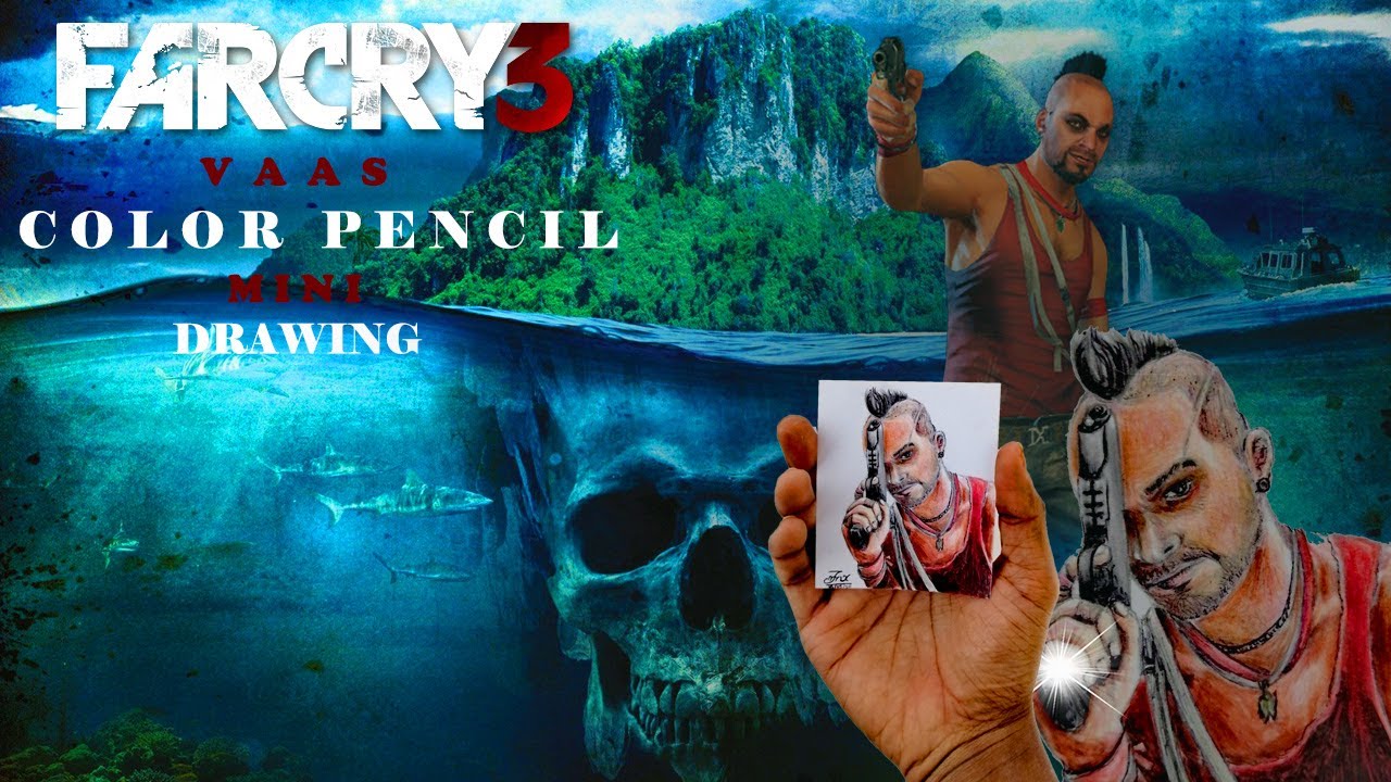 Far cry 3 Vaas | Micro Drawing  (2021)