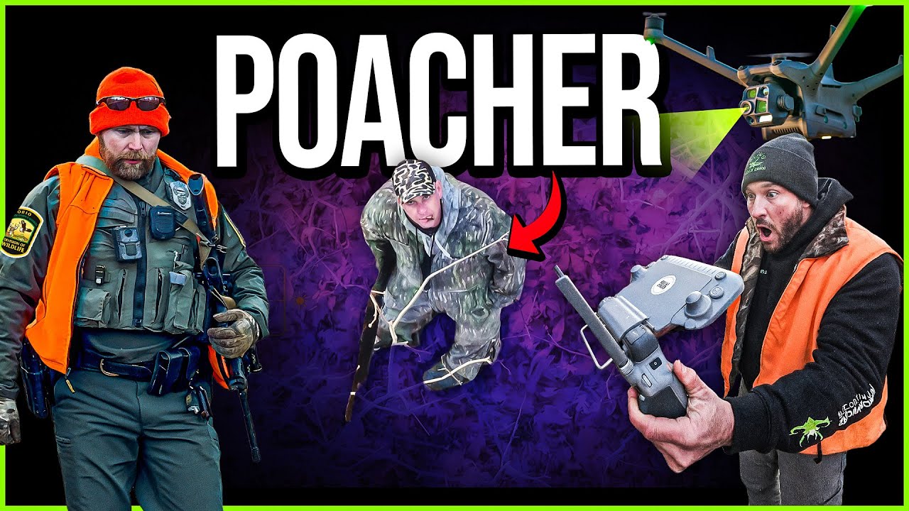 Caught Him Red-Handed: Thermal Drone Captures Poacher Trespassing on My Land!