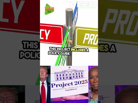 What is Project 2025? Conservative Blueprint for Trump's Second Term #Project2025