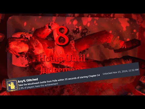 Any% Glitched Achievement in Mouthwashing - The GUARANTEED Way!