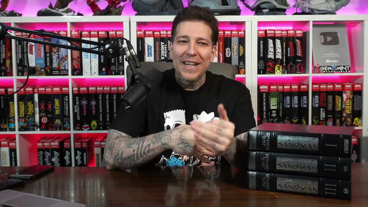SANDMAN Omnibus vol 1-3 OVERVIEW