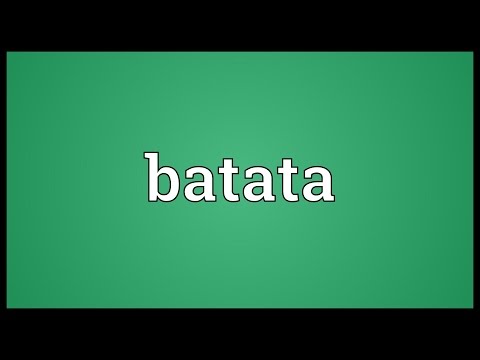 Batata Meaning