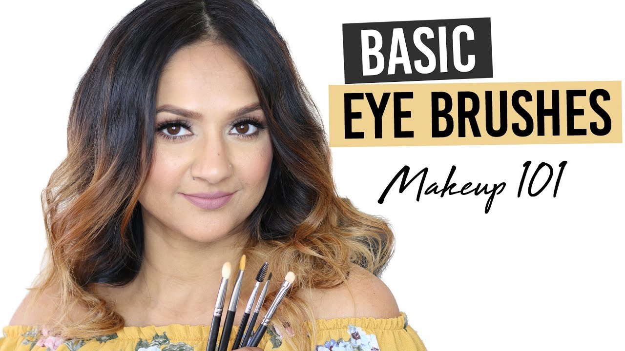 Makeup 101: Basic Eye Brushes