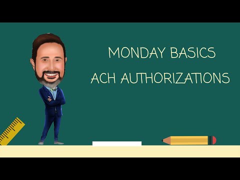 ACH Authorizations
