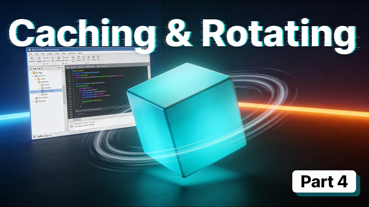 Unity GetComponent Tutorial | GetComponent, Caching & Rotating Objects with Script
