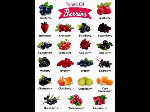 21 types Berries name | all the healthy berries | you can eat | #viral #yt #shorts