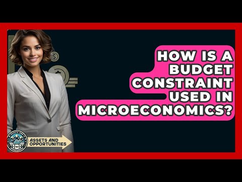 How Is A Budget Constraint Used In Microeconomics? - AssetsandOpportunity.org
