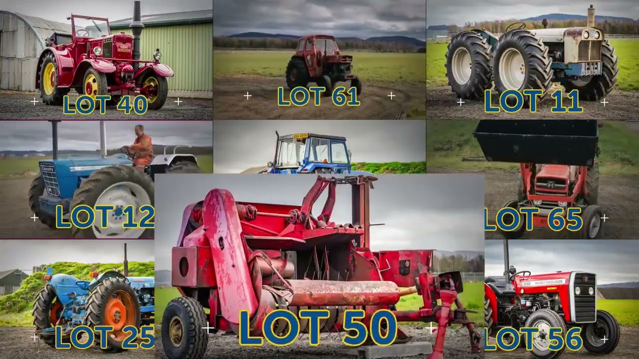Morris Leslie Auction of Surplus Classic Tractors and Machinery