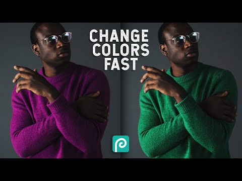 How to Change Colors in Photopea - Targeted HSL Method!