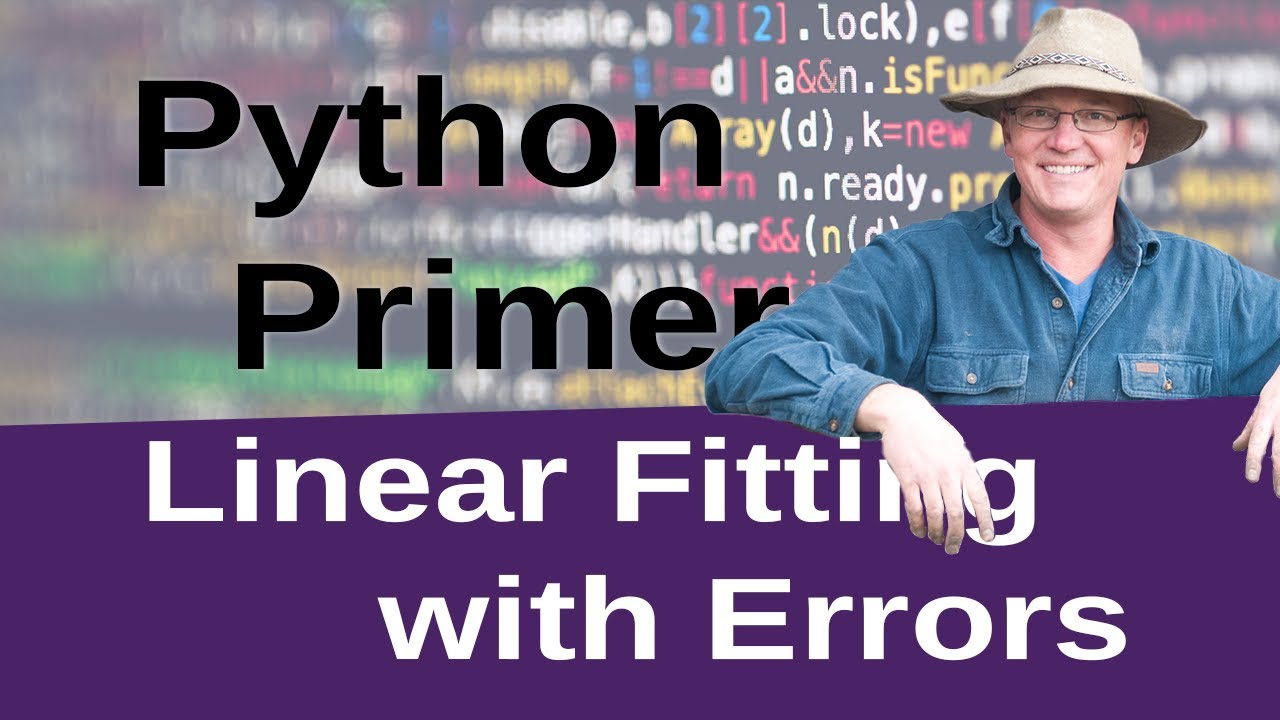 Statistical Analysis - Linear Fit with Errors in Parameters
