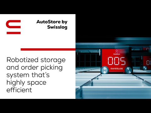 AutoStore by Swisslog: Robotized storage and order picking system that’s highly space efficient
