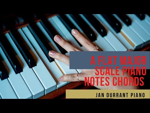 A Flat Major Scale Piano Tutorial One Octave Pdf