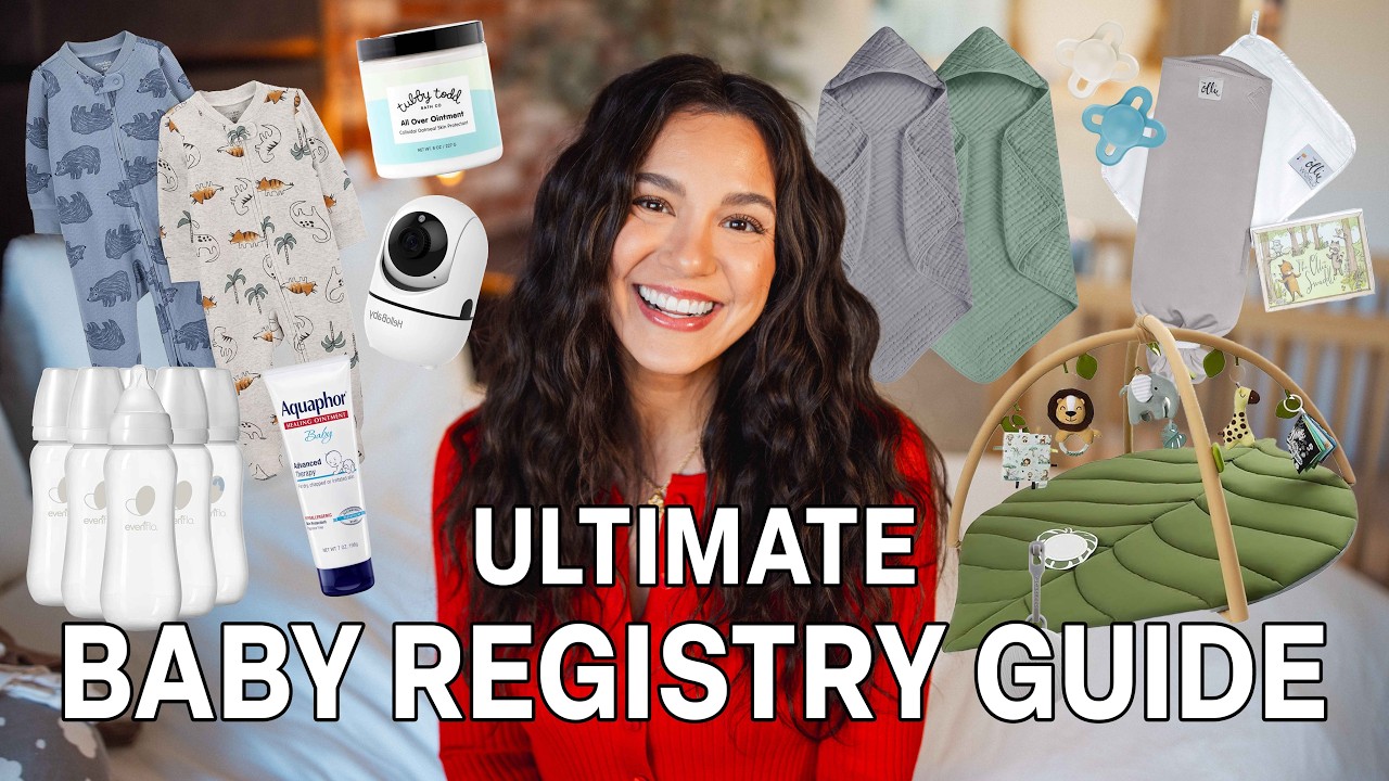 BABY REGISTRY ESSENTIALS: EVERYTHING YOU WILL USE & WHAT YOU CAN DO WITHOUT, FIRST-TIME MOM NEEDS!