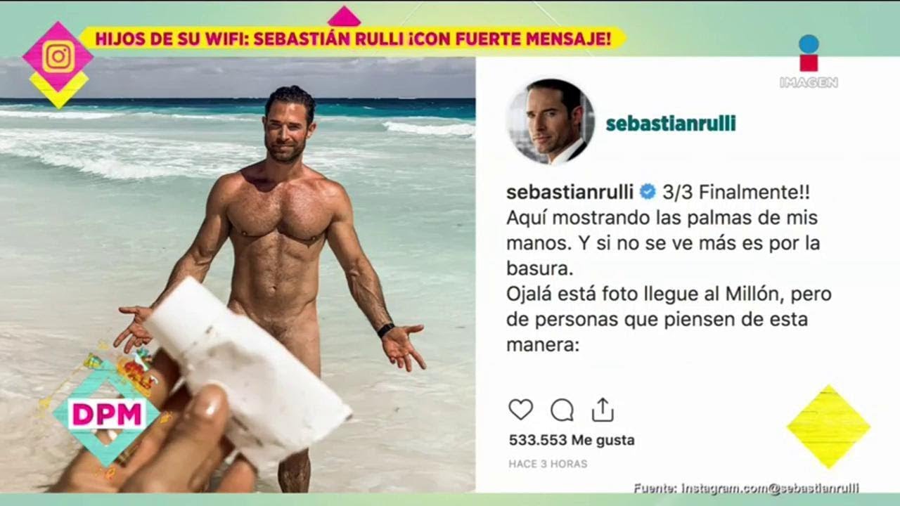 ¡Sebastián Rulli enciende redes sociales con fotos al desnudo! | De Primera Mano