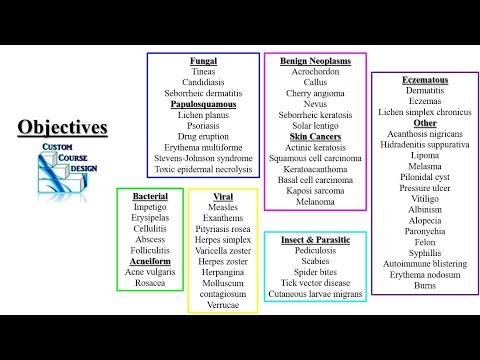 Dermatology Review PODs Part 1 PA NP Didactic PANCE PANRE