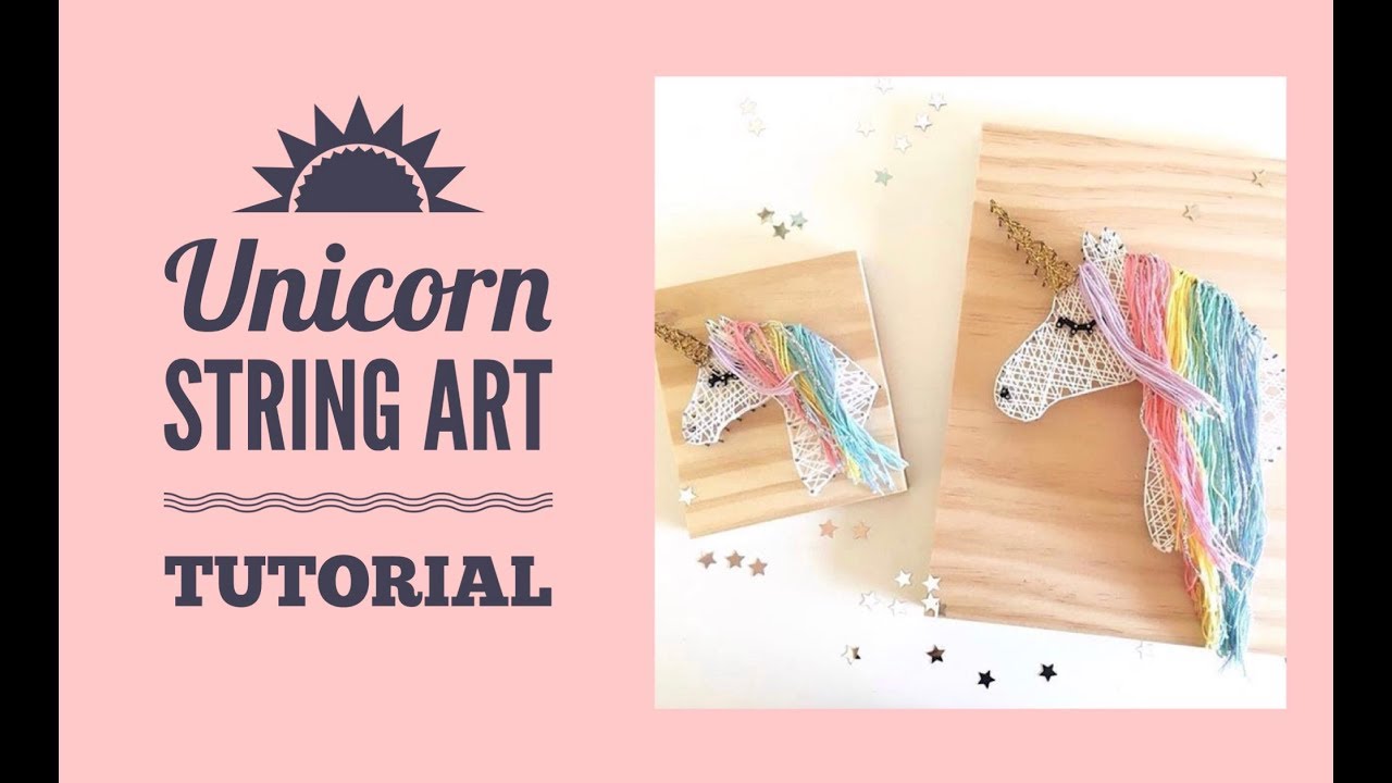 Unicorn String Art Tutorial - Paintastic Arts