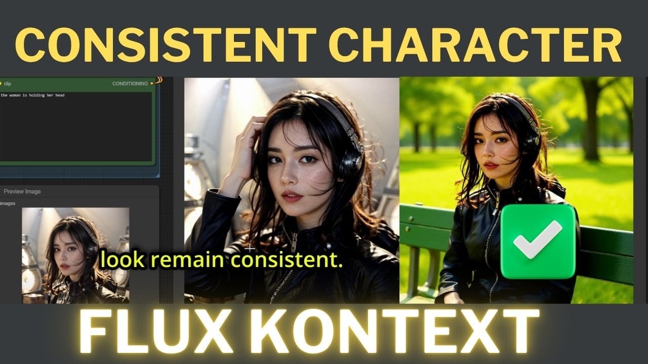 Flux Kontext - Consistent Character comfyui workflow 
