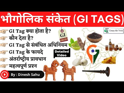 What is GI Tag?| जीआई टैग क्या है? | 2021-2022 GI Tag | Questions | By Dinesh Sahu