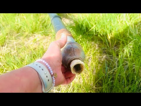 Moving Forgotten Irrigation Pipe — How Long Is This Thing?!