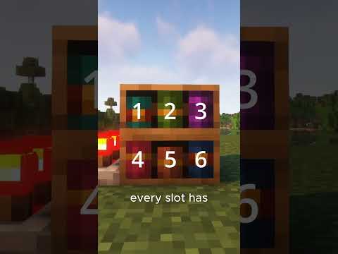 Day 24 of explaining every #minecraft #redstone item | Chiseled Bookshelf #secret #shorts #hidden