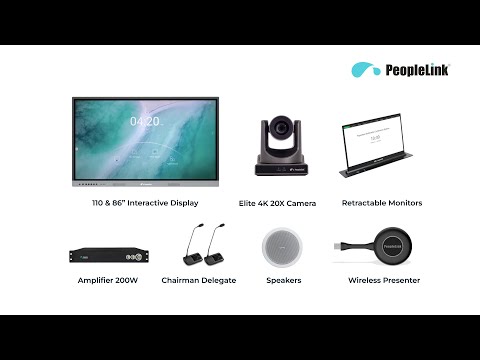 Interactive Flat Panel and Audio Devices Manufacturer | Peoplelink ...