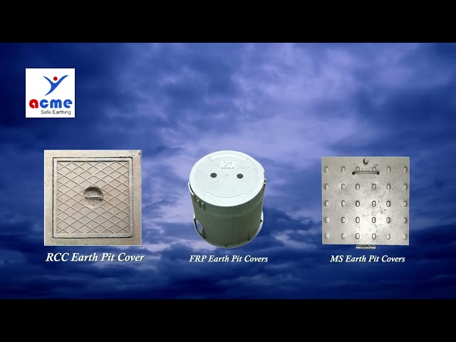Earthing Pit Cover - Ms Earth Pit Cover 300X300 Manufacturer from Jaipur