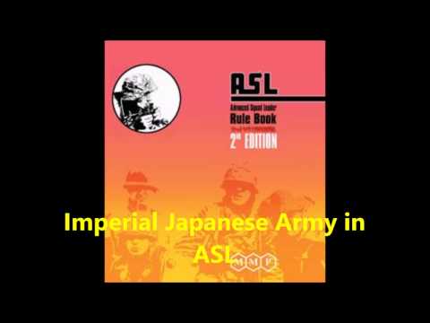 Imperial Japanese Army in Advanced squad leader