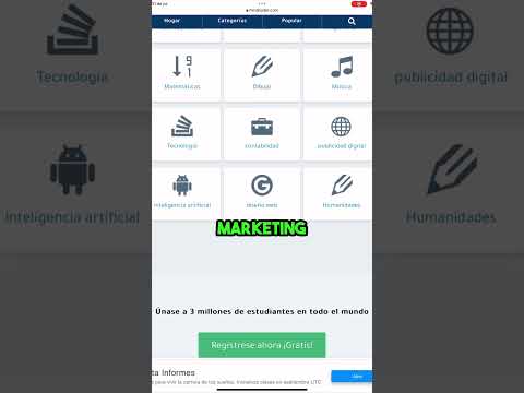 En esta página podrás acceder a más de 300,000 cursos gratis y con certificado. 📜👨🎓